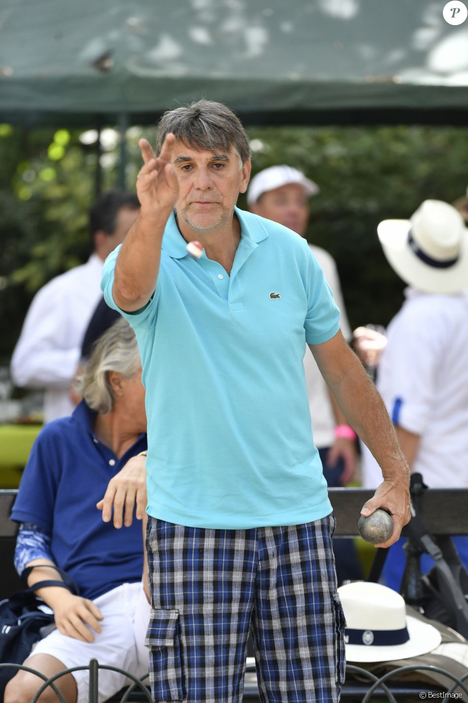 Exclusif - L'humoriste Tex - Tournoi de pétanque des Toques Blanches ...