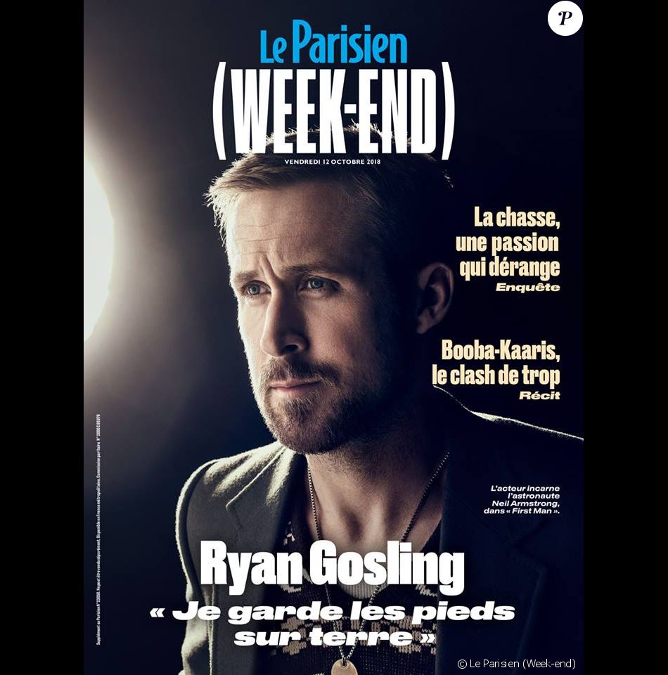 Couverture du magazine Le Parisien (Week-end), daté du 12 octobre 2018 ...
