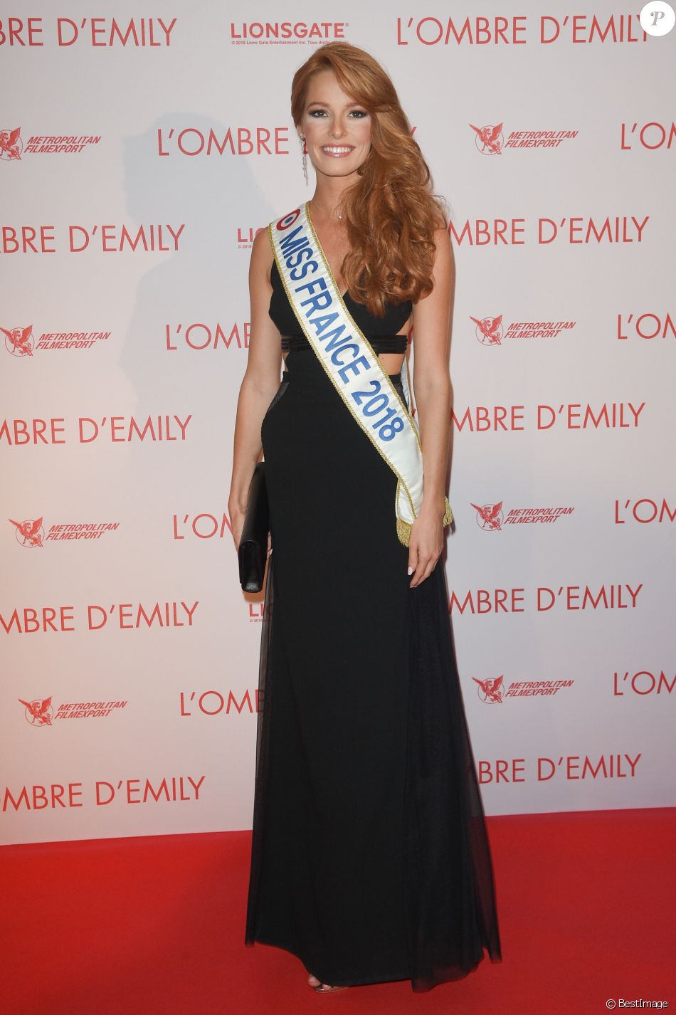 Maëva Coucke (Miss France 2018) - Avant-première du film L'ombre d ...