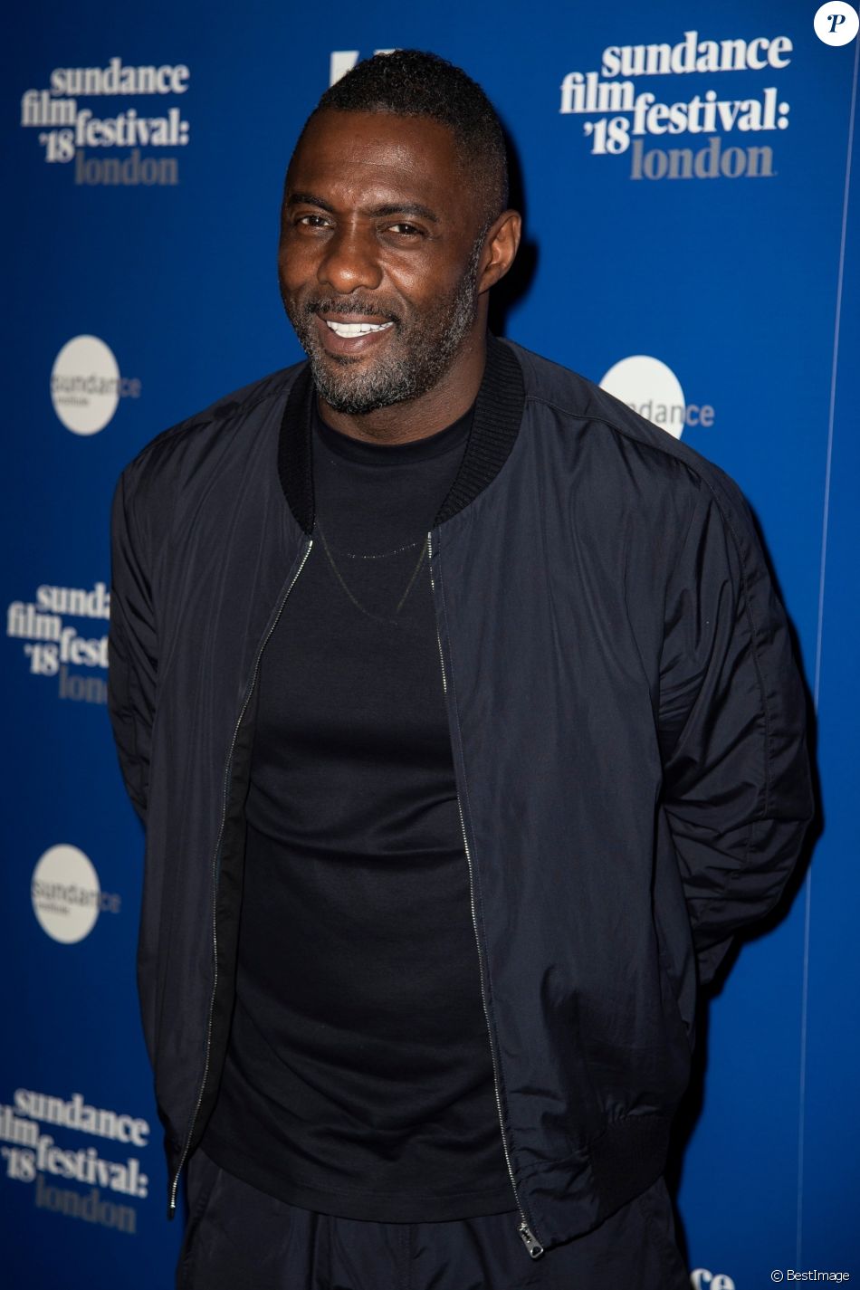 Idris Elba pose lors du photocall de la première de 'Yardie' à l ...