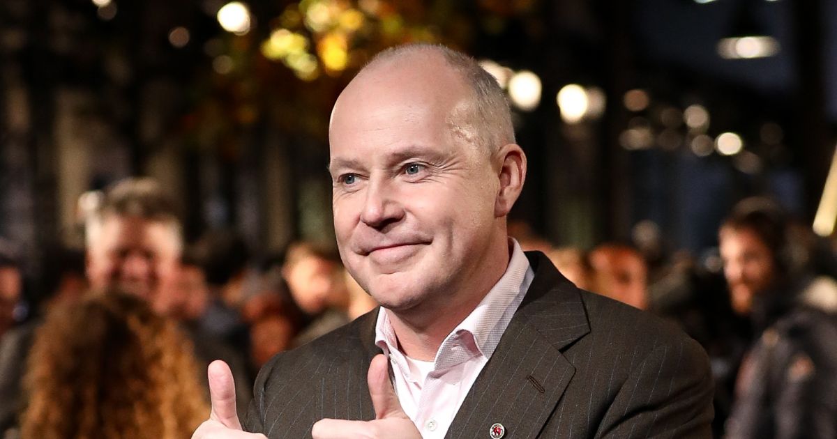 Le réalisateur David Yates lors de l'avant première mondiale du film ...