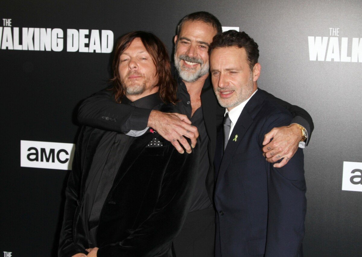 Photo : Jeffrey Dean Morgan, Norman Reedus, Andrew Lincoln à la ... Photo : Jeffrey Dean Morgan, Norman Reedus, Andrew Lincoln à la ...