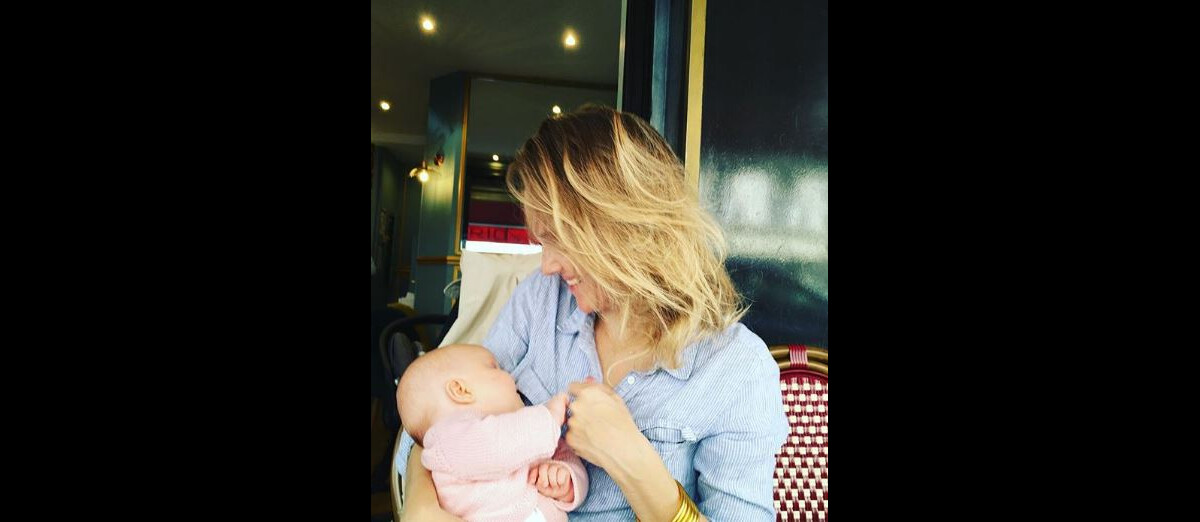 Photo : Maya Lauqué et sa fille Jeanne - Instagram, 27 septembre 2018 ...