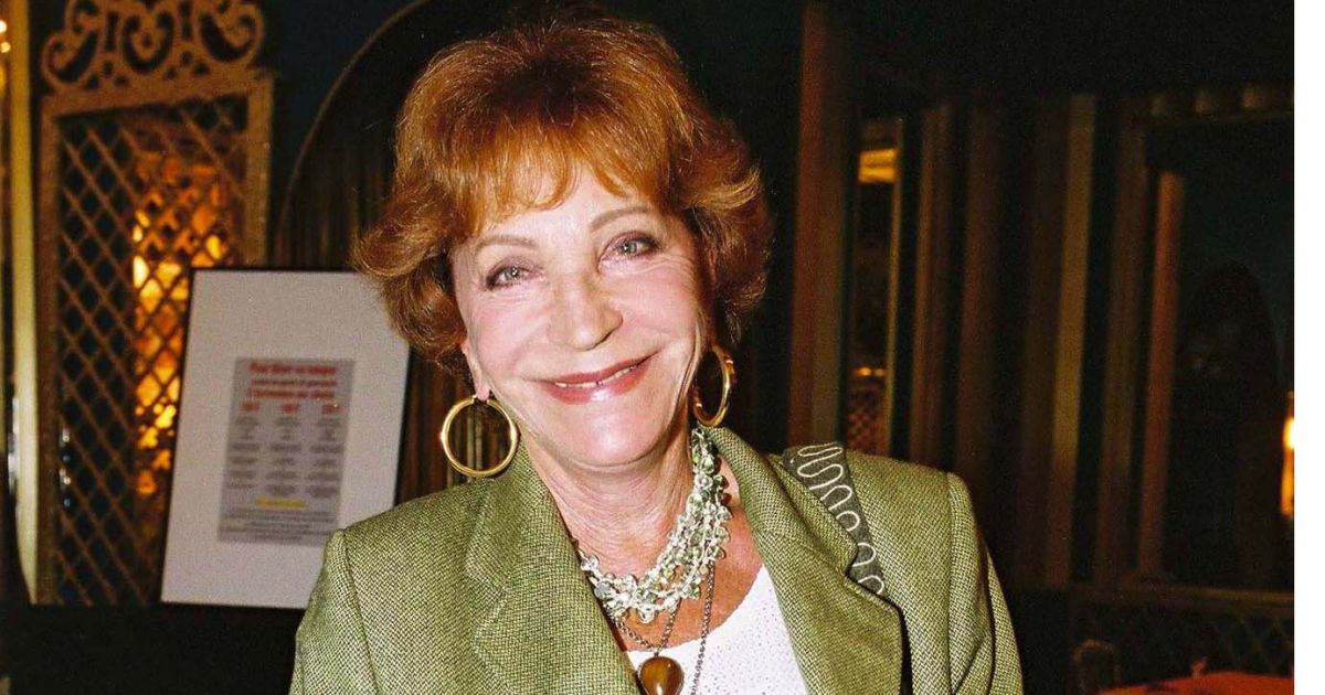 Maria Pacôme en septembre 2001 à Paris lors de la dernière de l'Ultima ...