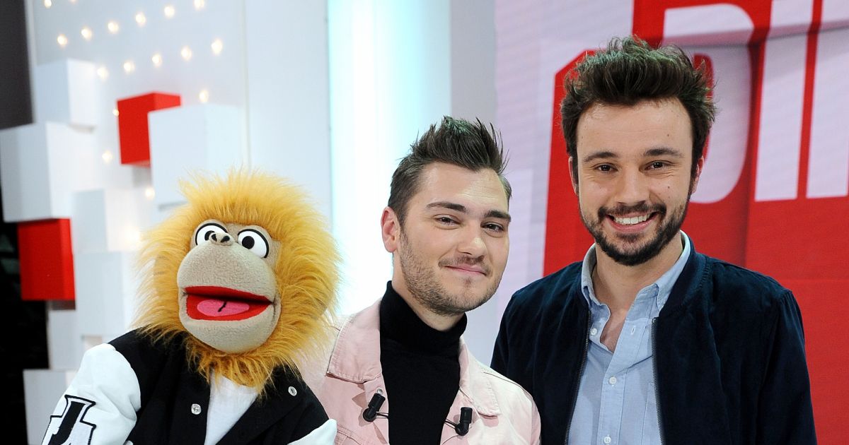 Exclusif - Jeff Panacloc et Tom Villa - Enregistrement de l'émission Vivement Dimanche au studio ...