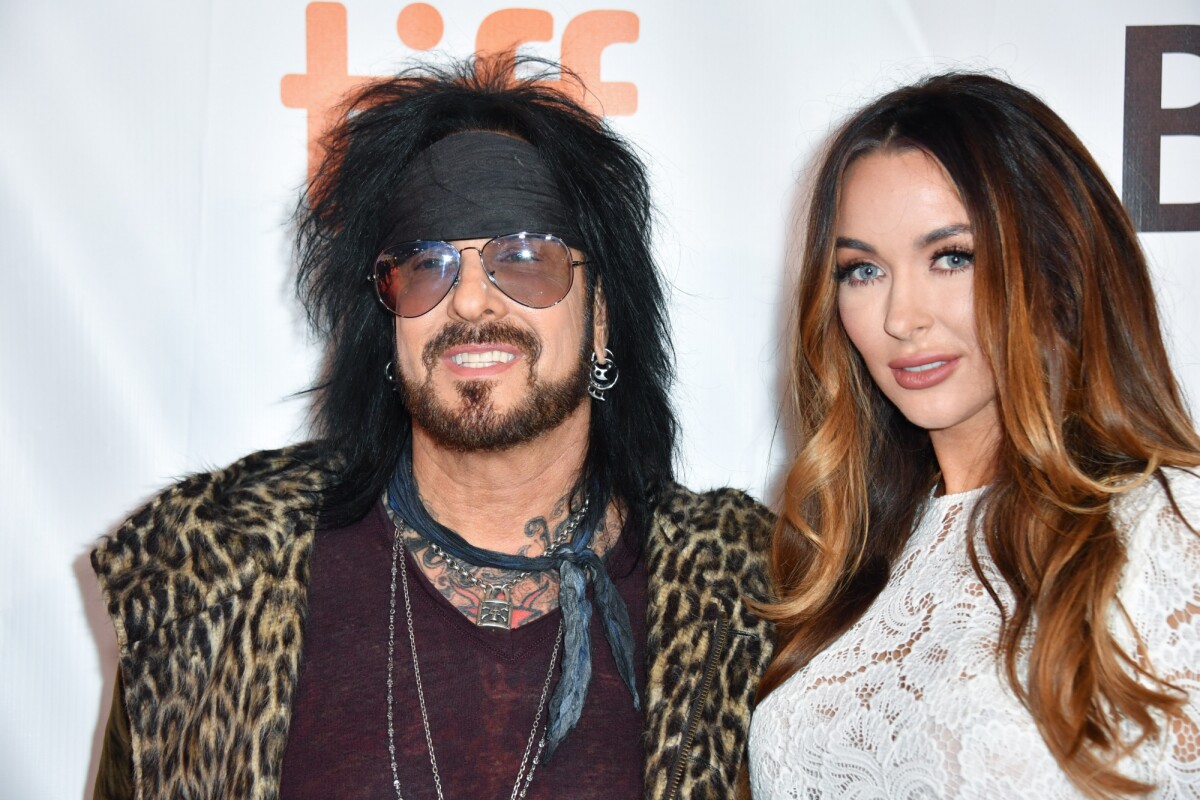 Photo : Nikki Sixx et sa femme Courtney à la première de "Kings" au ...