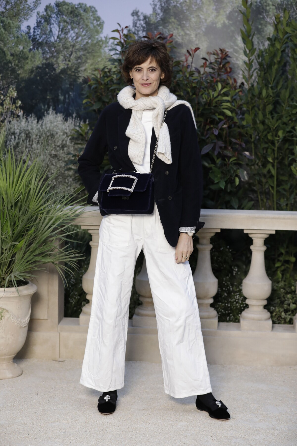 Photo : Inès de la Fressange - Défilé Chanel au Grand Palais lors de la ...