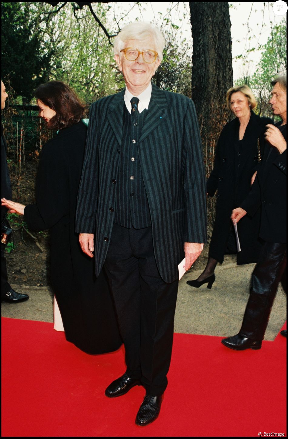 Henry Chapier au 13e Festival du film de Paris en 1998. - Purepeople