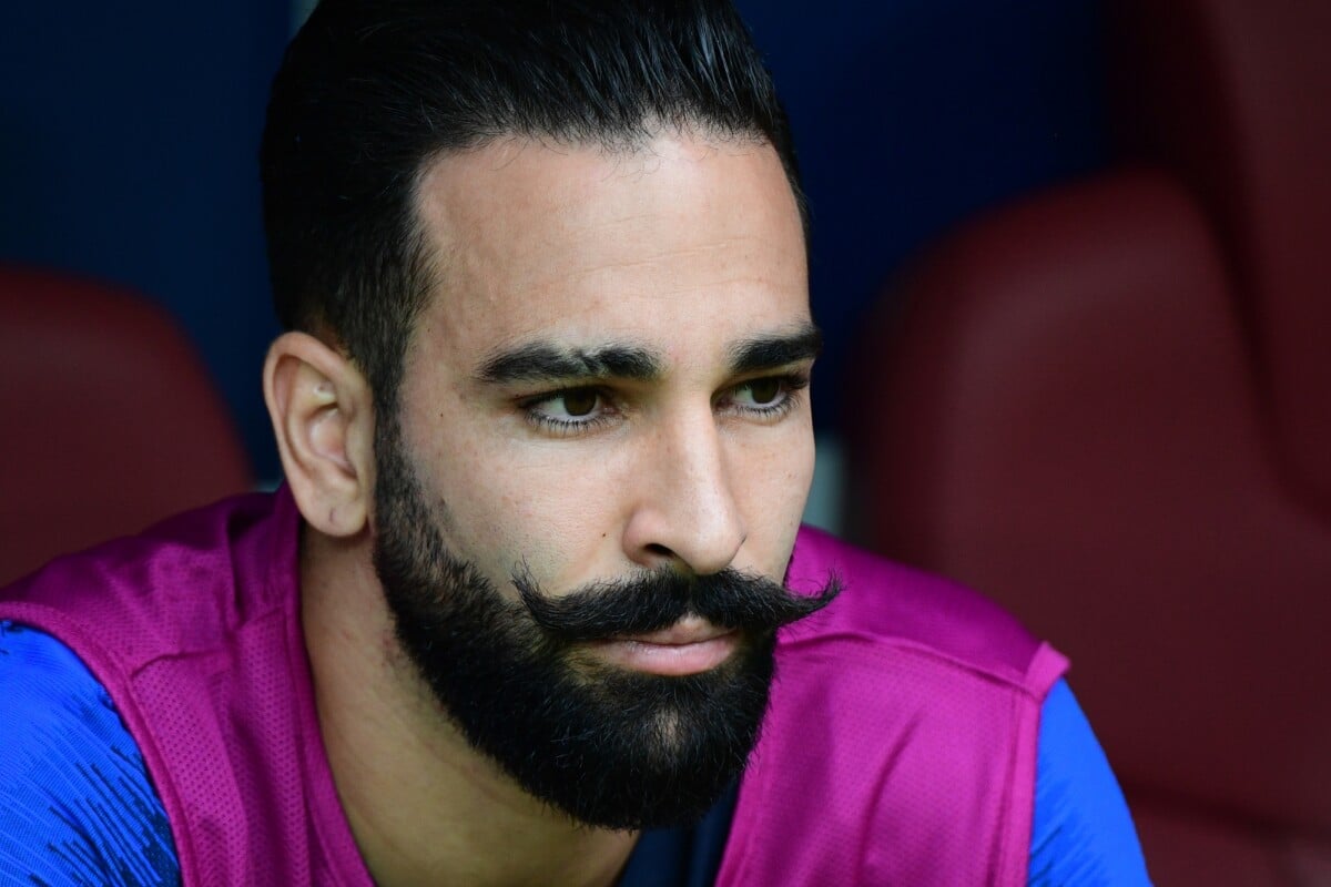 Photo : Adil Rami - Finale de la Coupe du Monde de Football 2018 en Russie à Moscou, opposant la ...