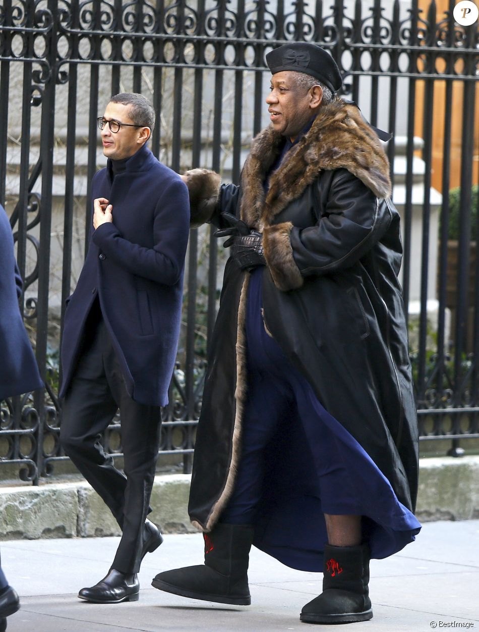 André Leon Talley - Obsèques de Lee Radziwill (Caroline Lee Bouvier ...