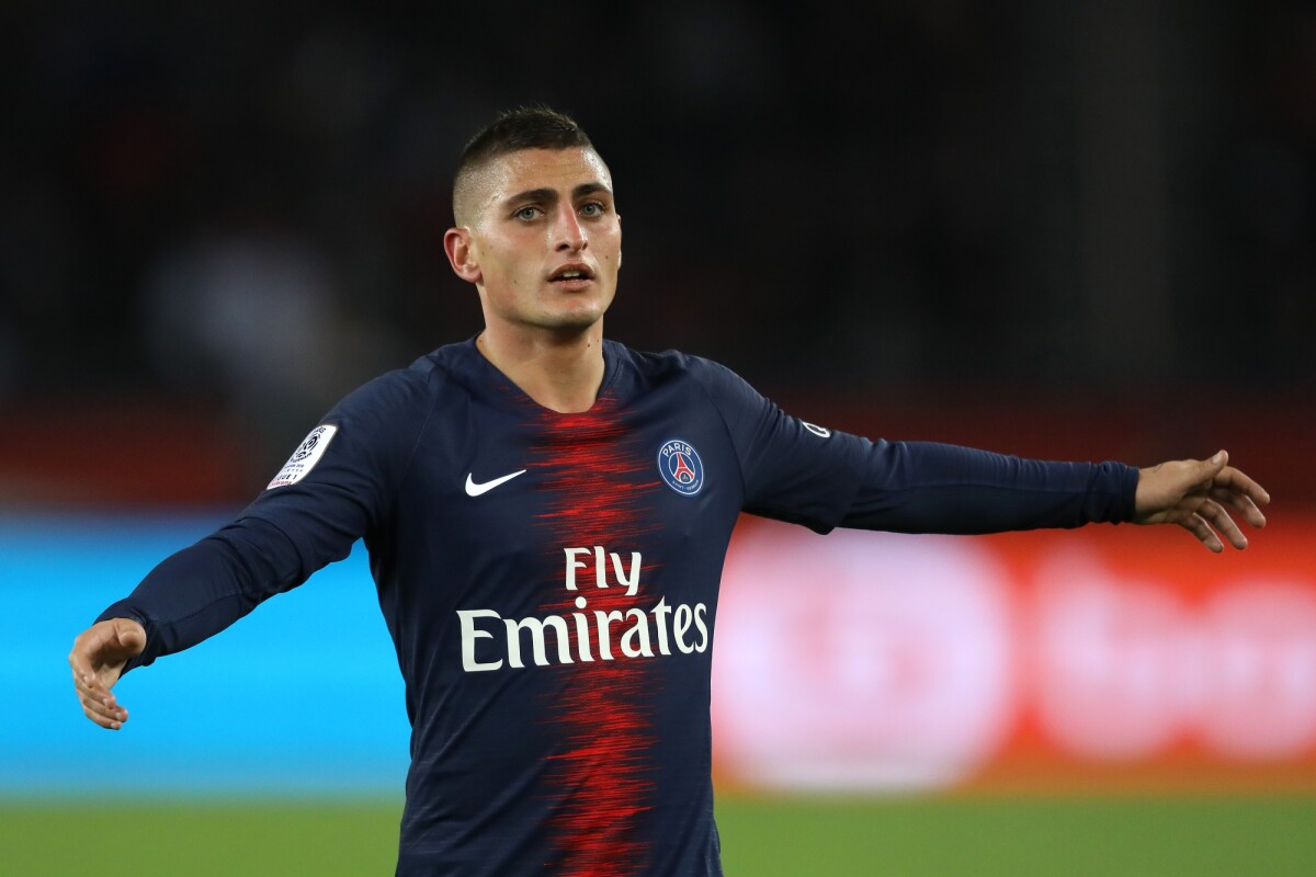 Photo : Marco Verratti - Match de football PSG (Paris-Saint-Germain ...
