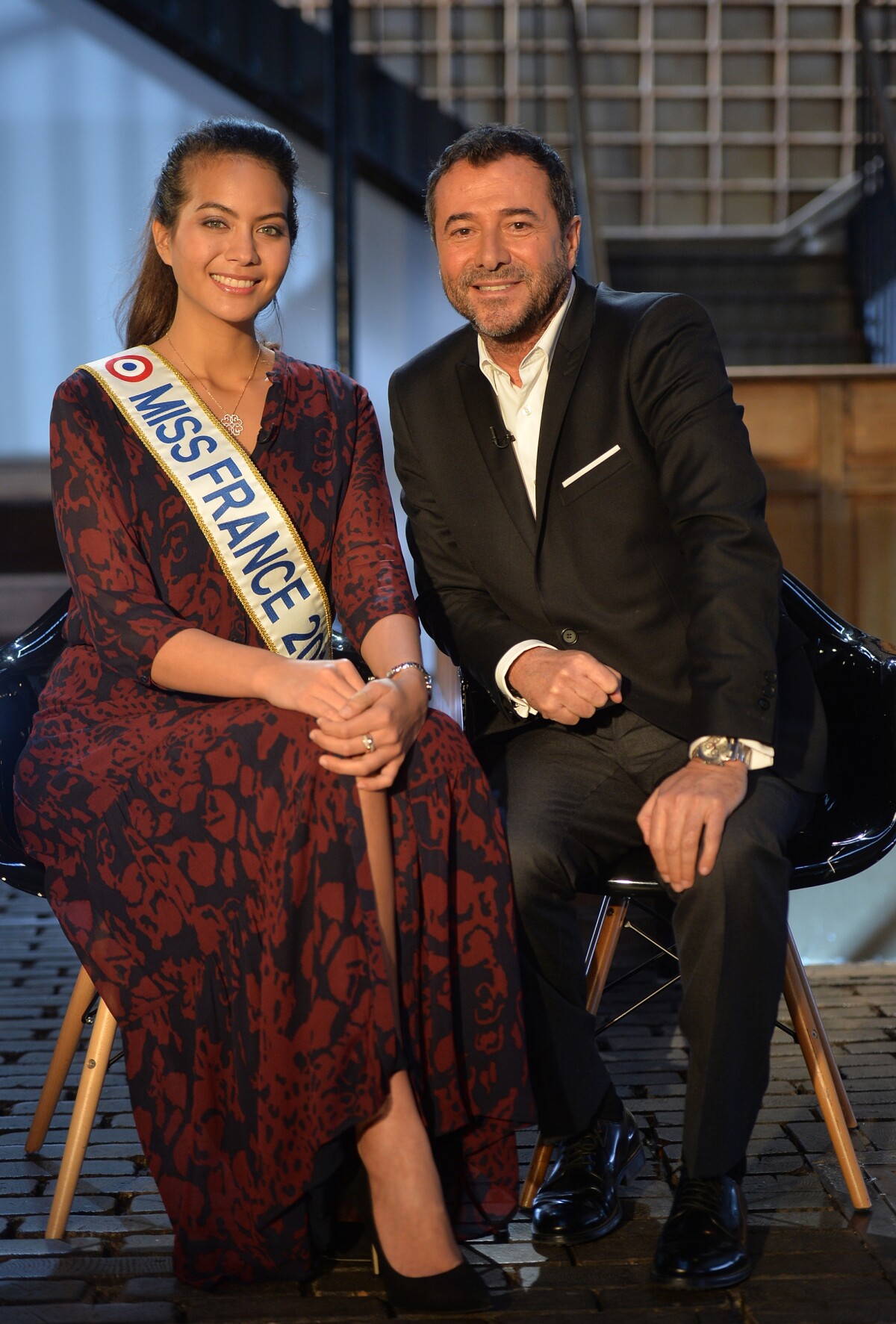 Photo Exclusif Vaimalama Chaves Miss France 2019 Et Bernard