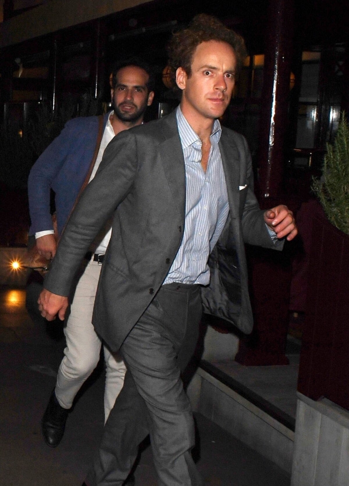 Photo : Exclusif- Thomas Inskip quitte le club privé "Loulou" à Londres ...
