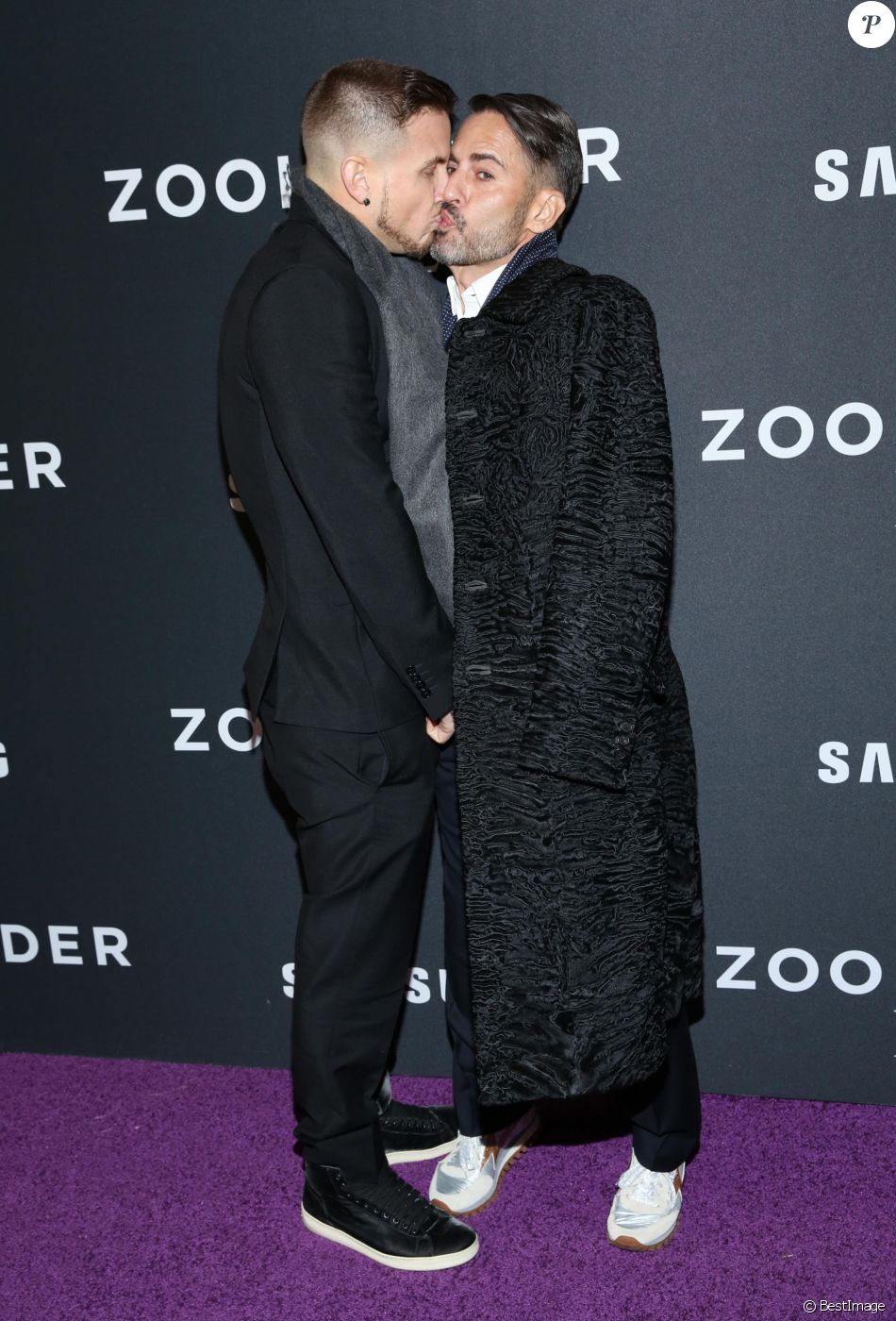 Marc Jacobs et Charly DeFrancesco à New York le 9 février 2016 ...