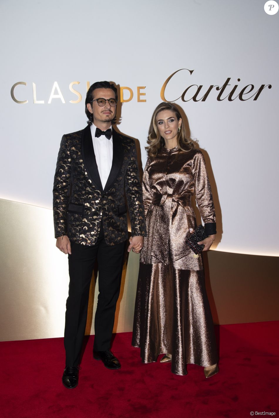 Ali Mostafa et sa femme Maha Gorton assistent à la soirée de lancement ...