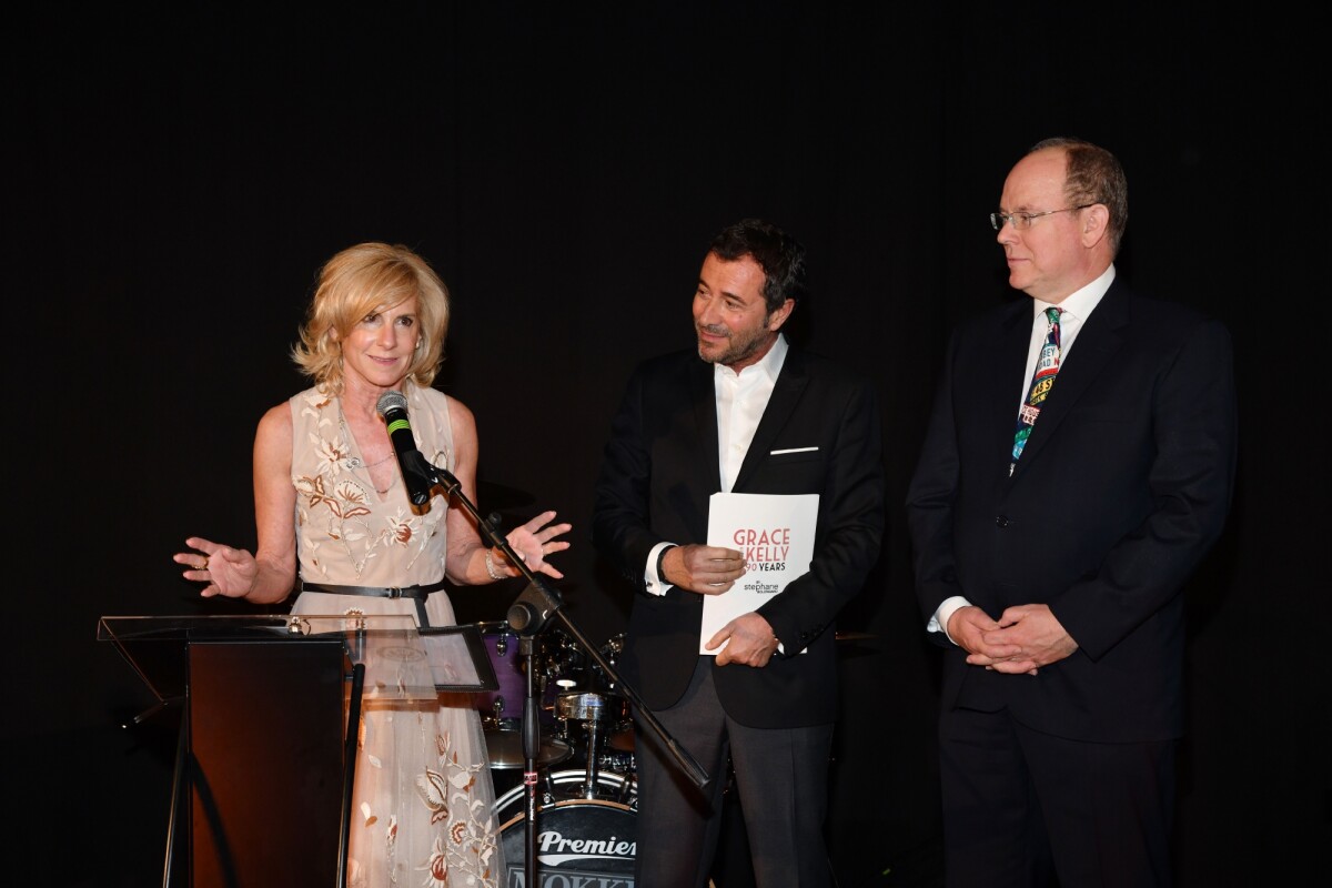 Photo : Jamie McCourt (ambassadrice des Etas Unis en France et à Monaco ...