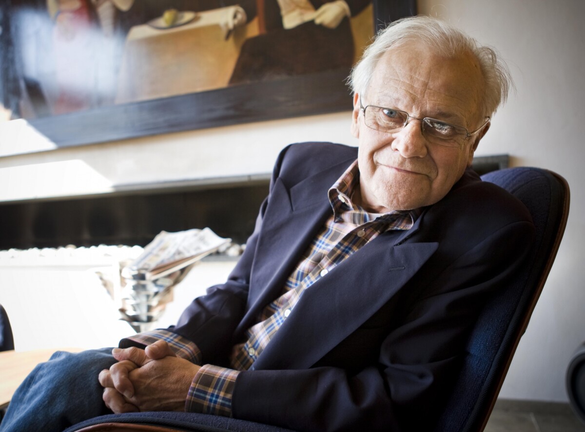 Photo : Ken Kercheval (Cliff Barnes dans "Dallas") en Suède, le 29 août ...