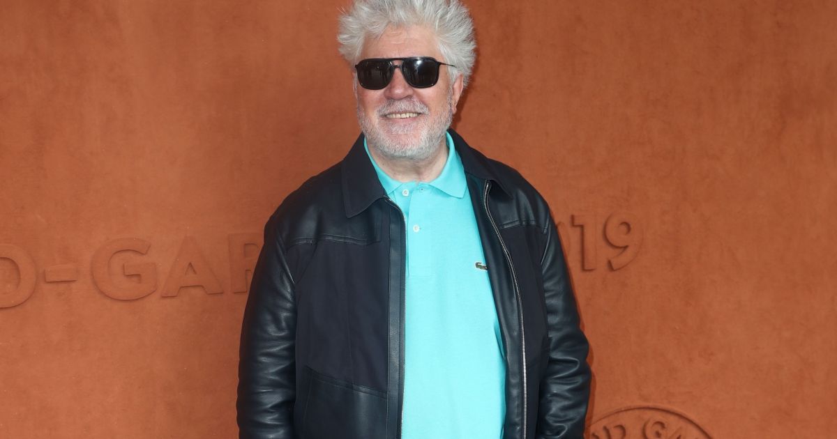 Pedro Almodovar au village des internationaux de France de tennis de ...