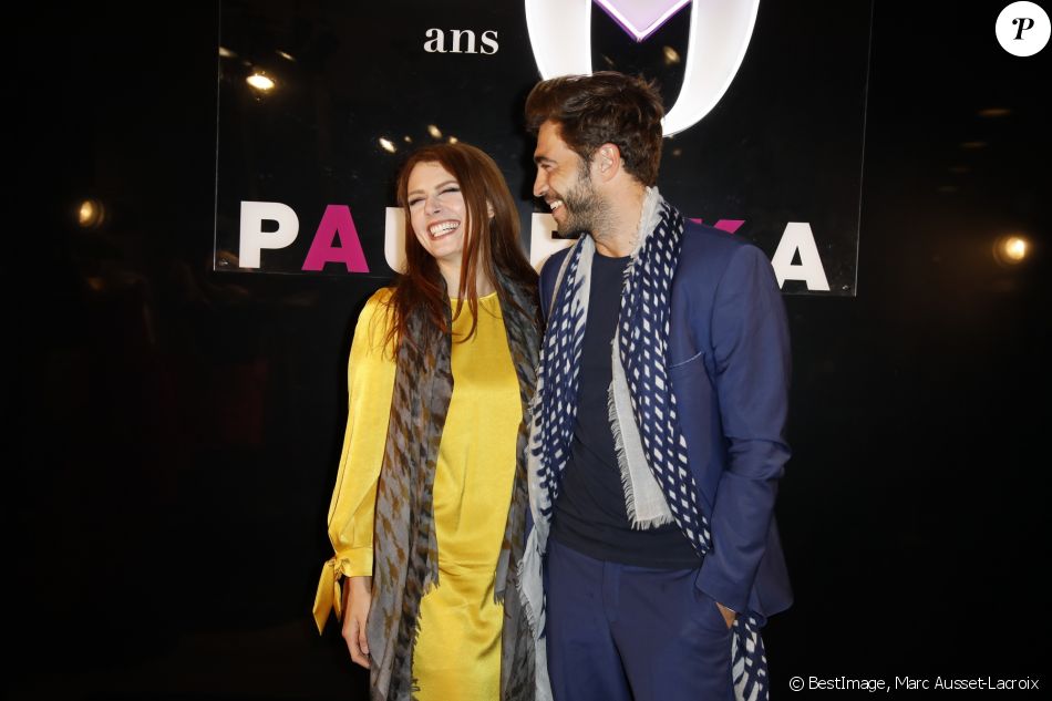 Exclusif - Elodie Frégé et son compagnon Gian Marco Tavani - Soirée du ...