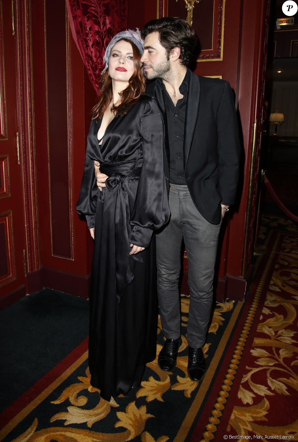 Elodie Frégé et son compagnon Gian Marco Tavani - Lancement du magazine ...