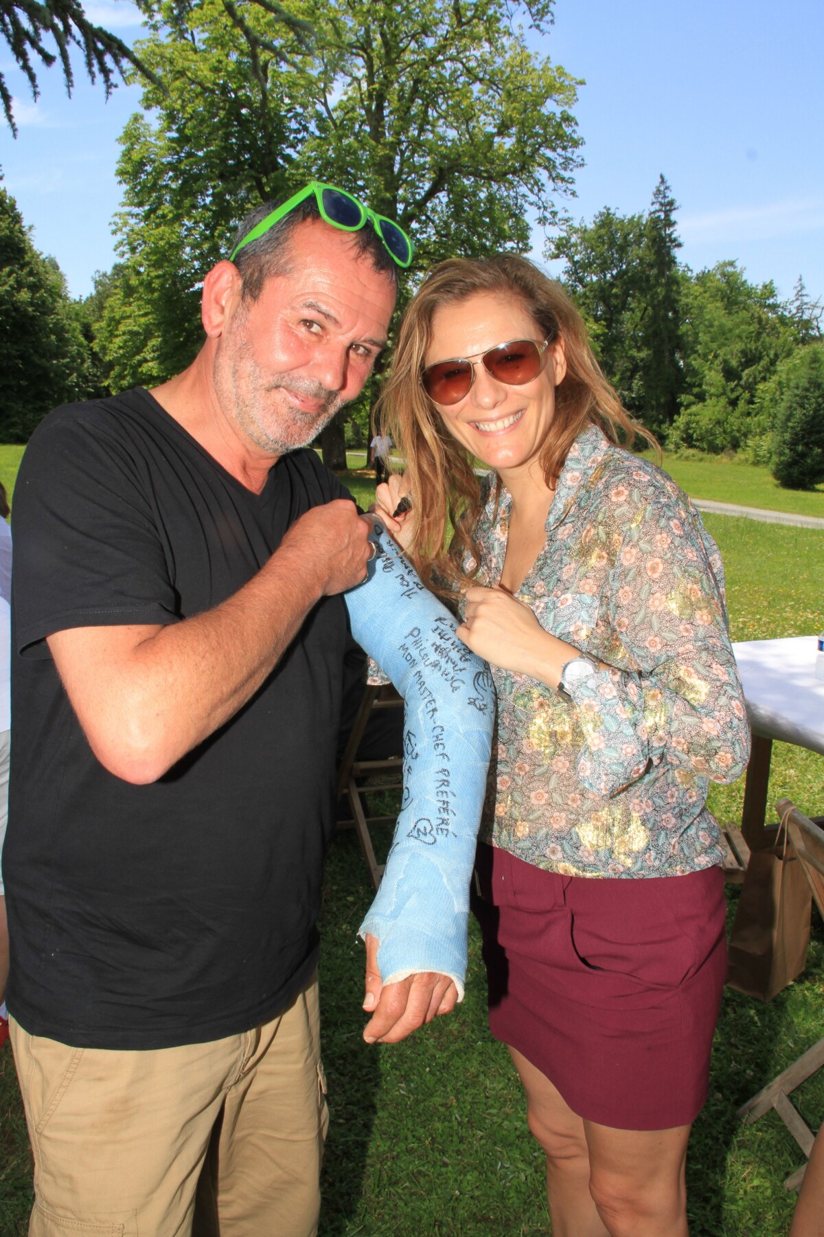 Photo : Exclusif - Philippe Mesuron (Masterchef 2010) et Marie ...