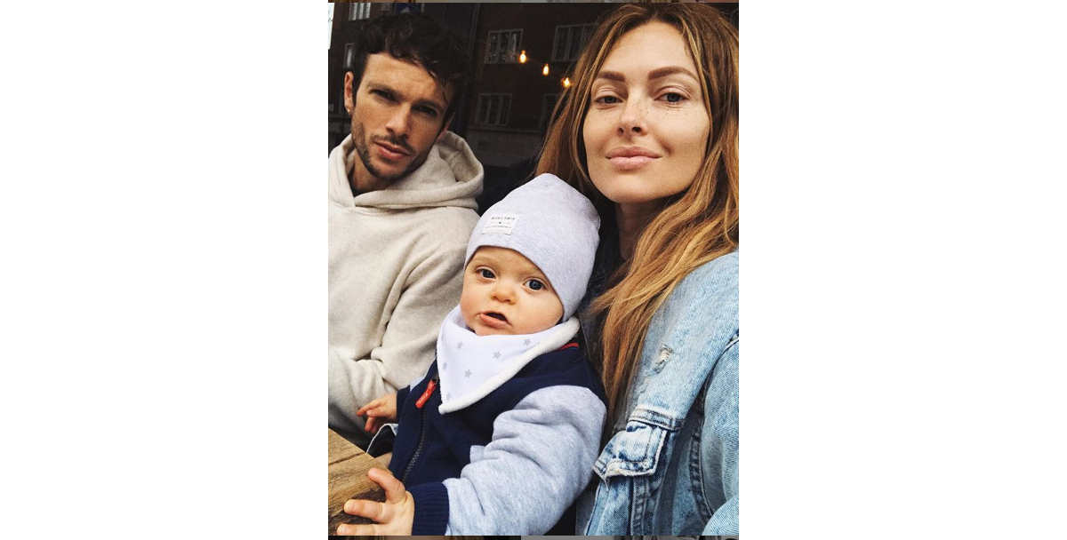 Photo : Hugo Philip, Caroline Receveur et Marlon - Instagram, le 9 mai ...
