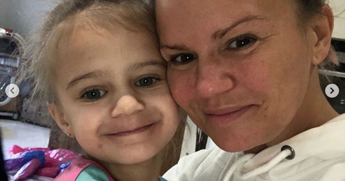 Kerry Katona et sa fille Dylan-Jorge, née de sa relation avec George ...