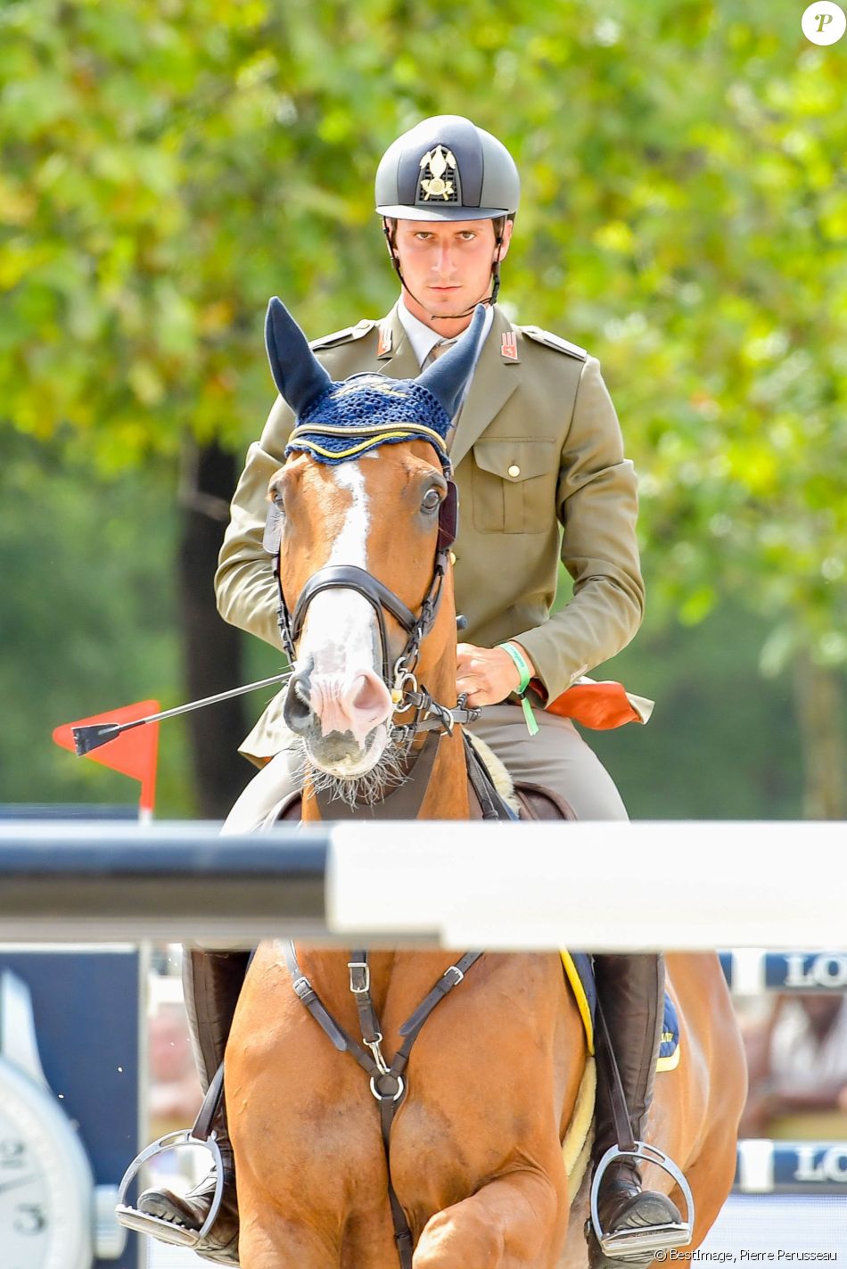 Alberto Zorzi sur Vauban du Trio 353 pendant le Prix Longines Eiffel ...