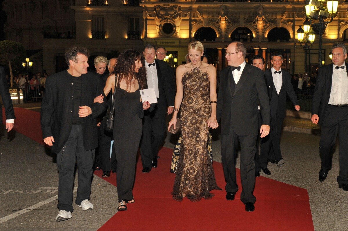 Photo : Johnny Clegg, sa femme Jennifer, la princesse Charlene de ...