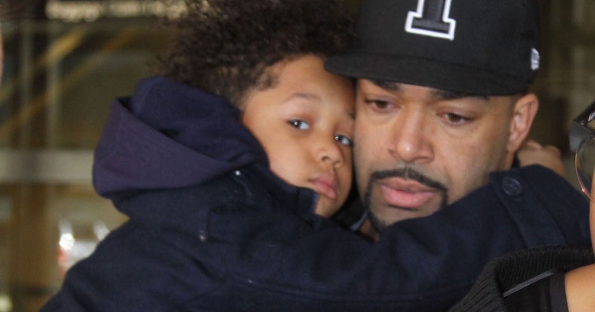 David Otunga, David Otunga Jr - Jennifer Hudson arrive avec son petit ...