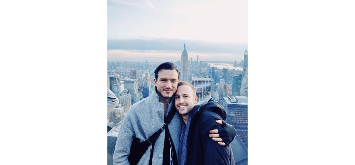 Photo : Pepe Muñoz et Brayden Newby sur Instagram, le 26 juin 2019 ...