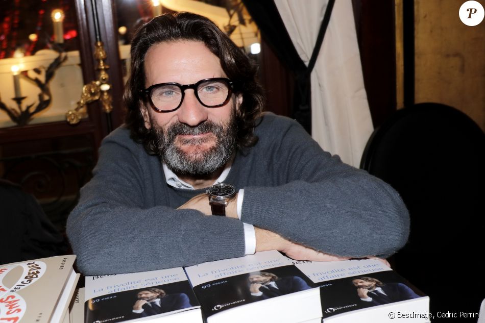 Frédéric Beigbeder lors de la soirée du 41ème cocktail des écrivains du ...