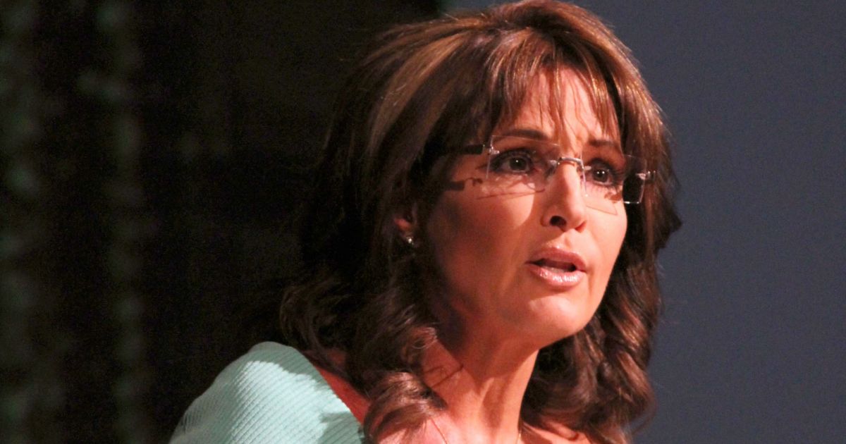 Sarah Palin fait un discours lors d'une collecte de fonds pour le Women ...