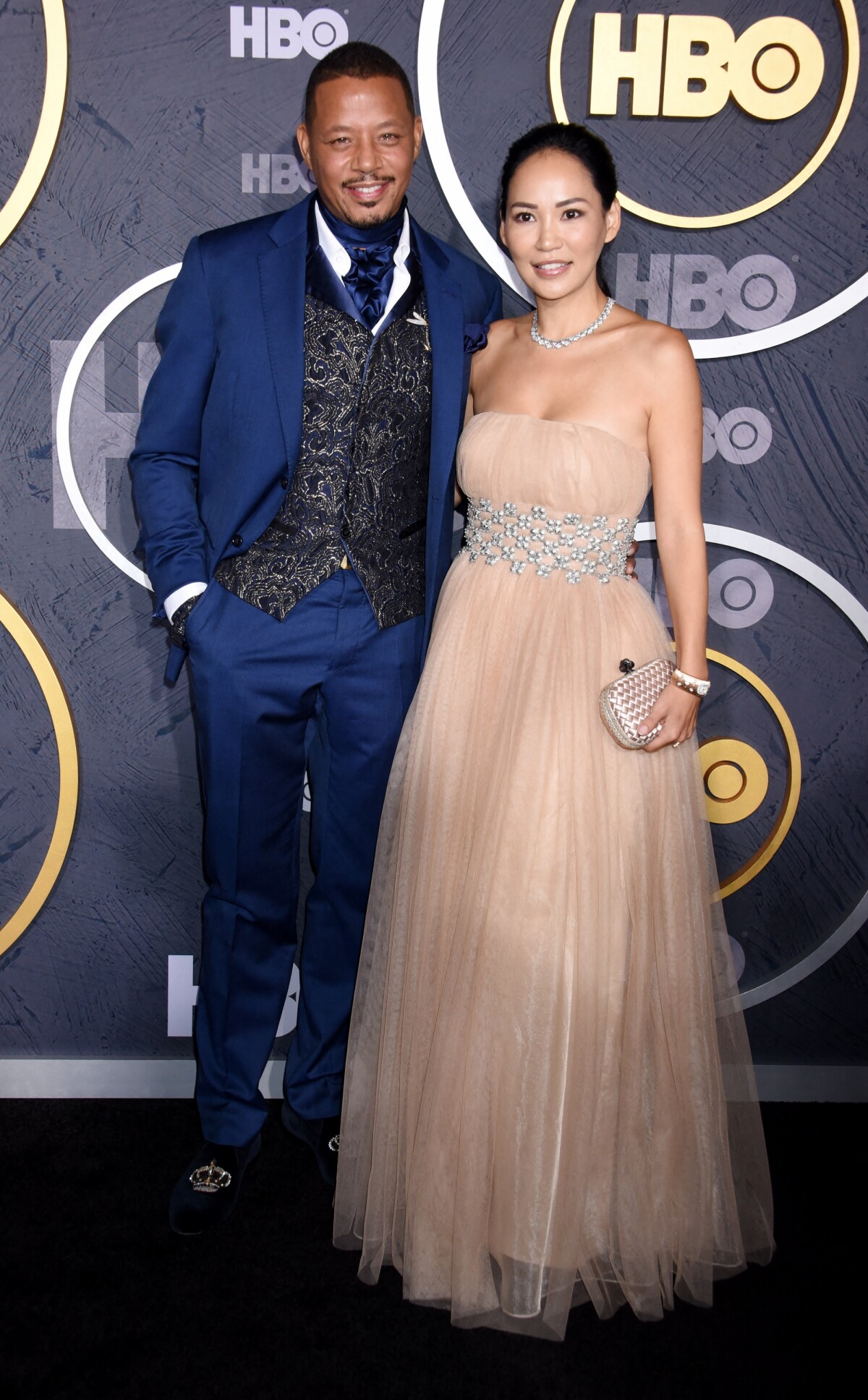 Photo : Terrence Howard and Mira Pak à la HBO Post Emmy Award Reception ...
