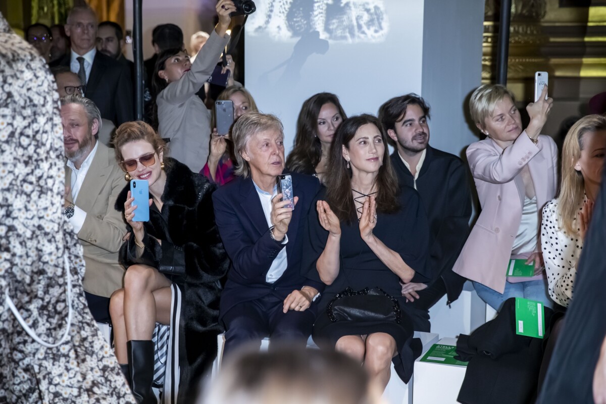 Photo : Natalia Vodianova, Paul McCartney et sa femme Nancy Shevell ...