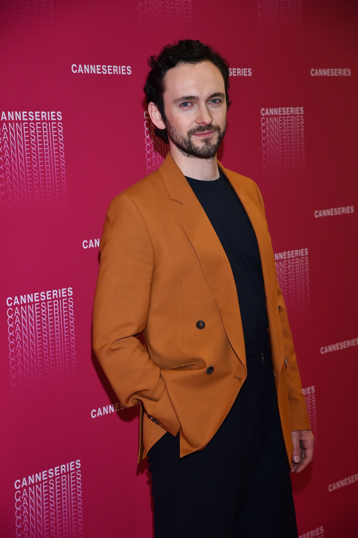 Photo : George Blagden durant la soirée d'ouverture de la 1ère édition ...