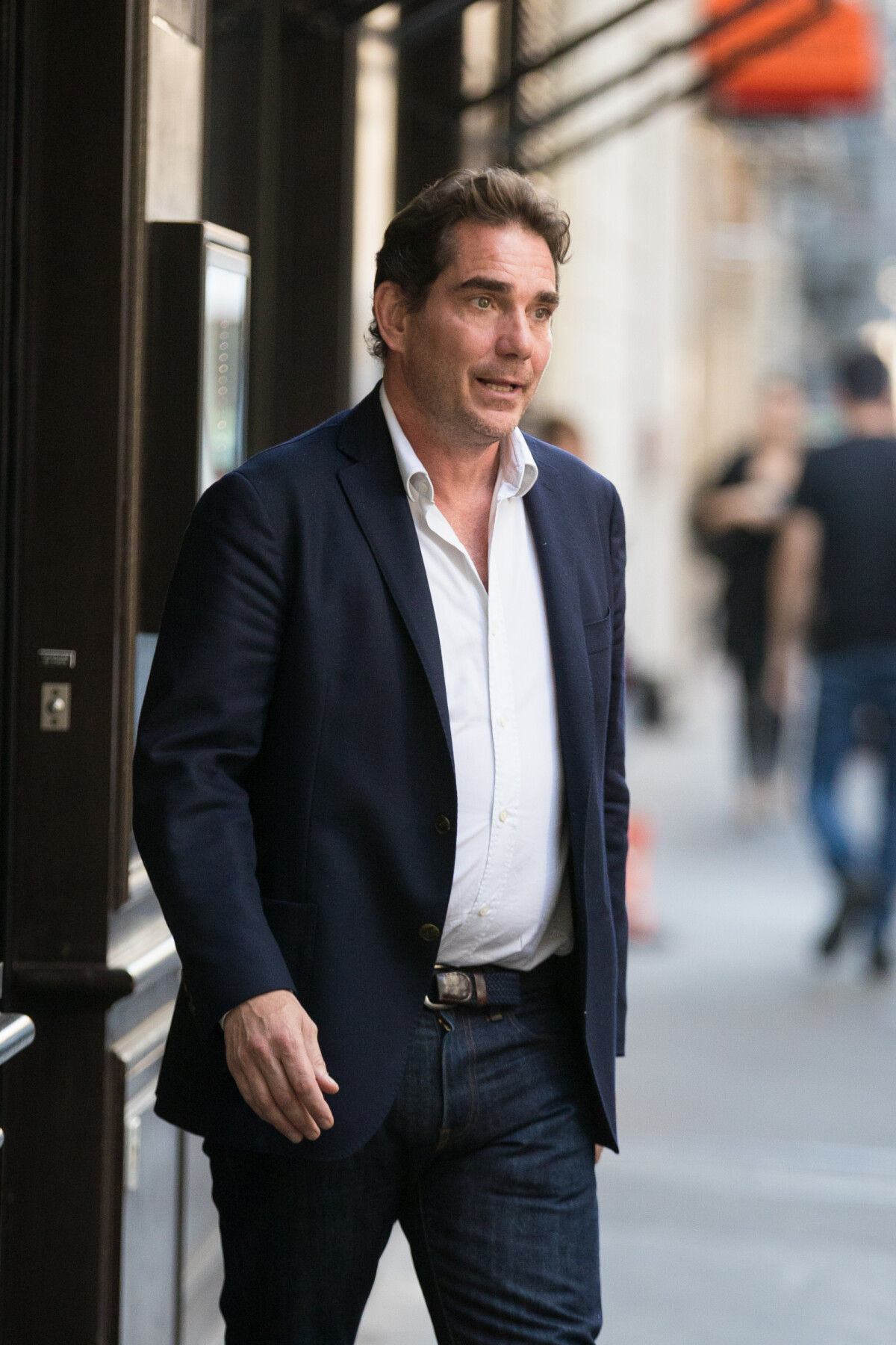 Photo : Sébastien Farran - Laeticia Hallyday sort du restaurant TaoKan ...