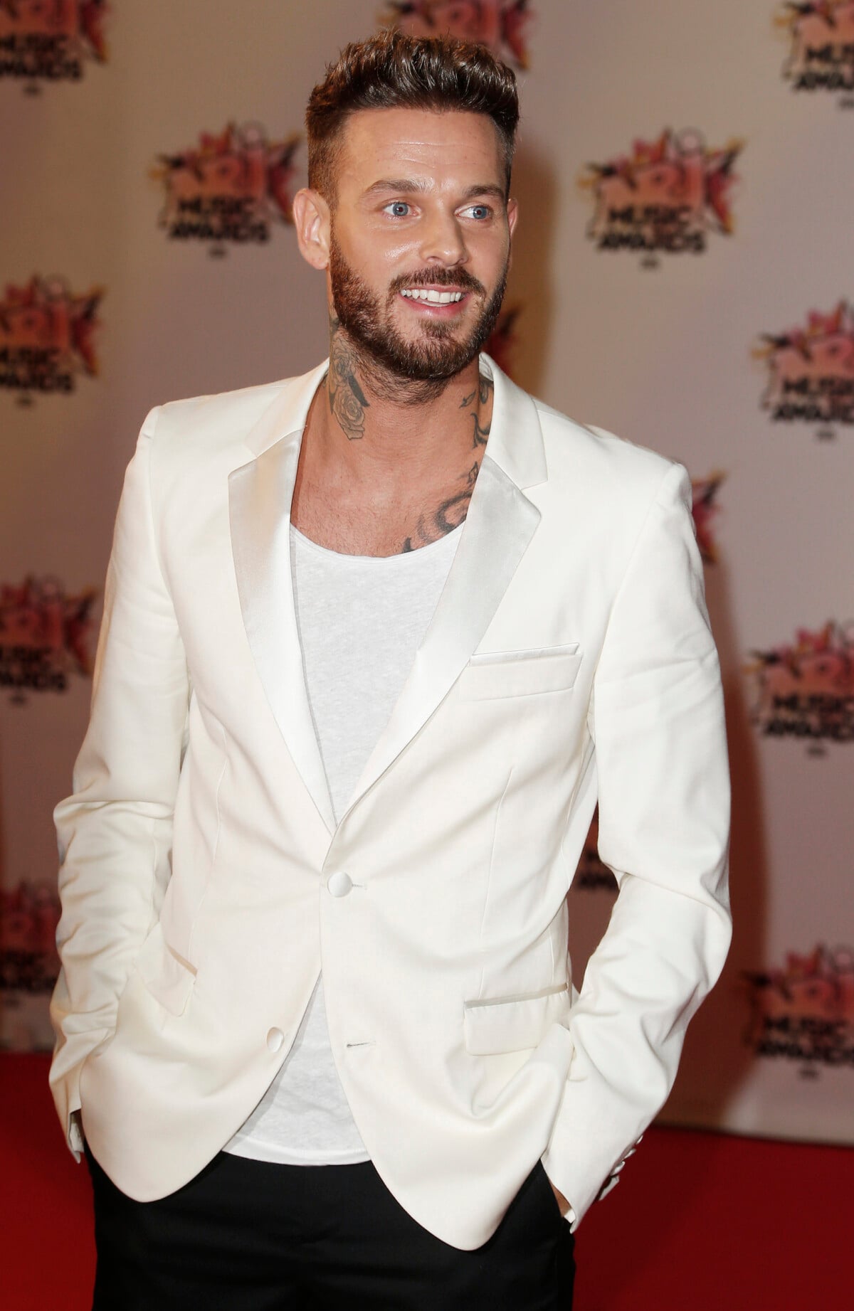 Photo : M. Pokora (Matt Pokora) - Arrivées à la 17ème cérémonie des NRJ ...