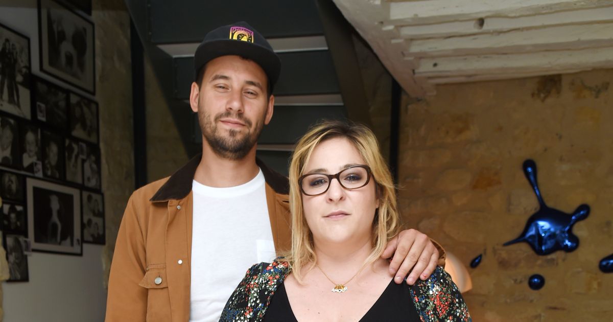 Marilou Berry et son compagnon Alexis (Le Diamantaire artiste street art) - Soirée de lancement ...