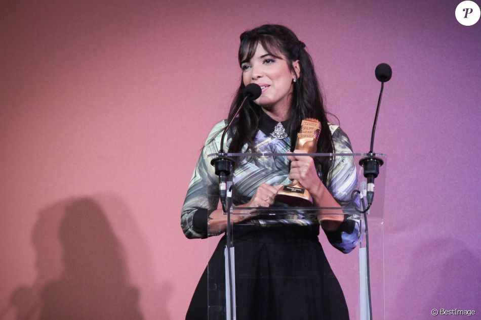 Indila à la soirée Trace Urban Music Awards 2014 au Casino de Paris, le ...
