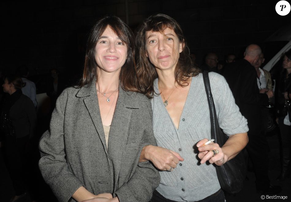 Charlotte Gainsbourg et Kate Barry - Inauguration de la galerie cinéma ...