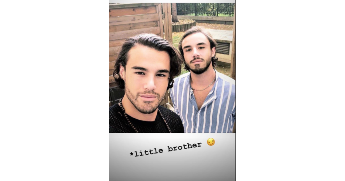 Anthony Colette et son petit frère Nathan, une photo publiée le 16 ...