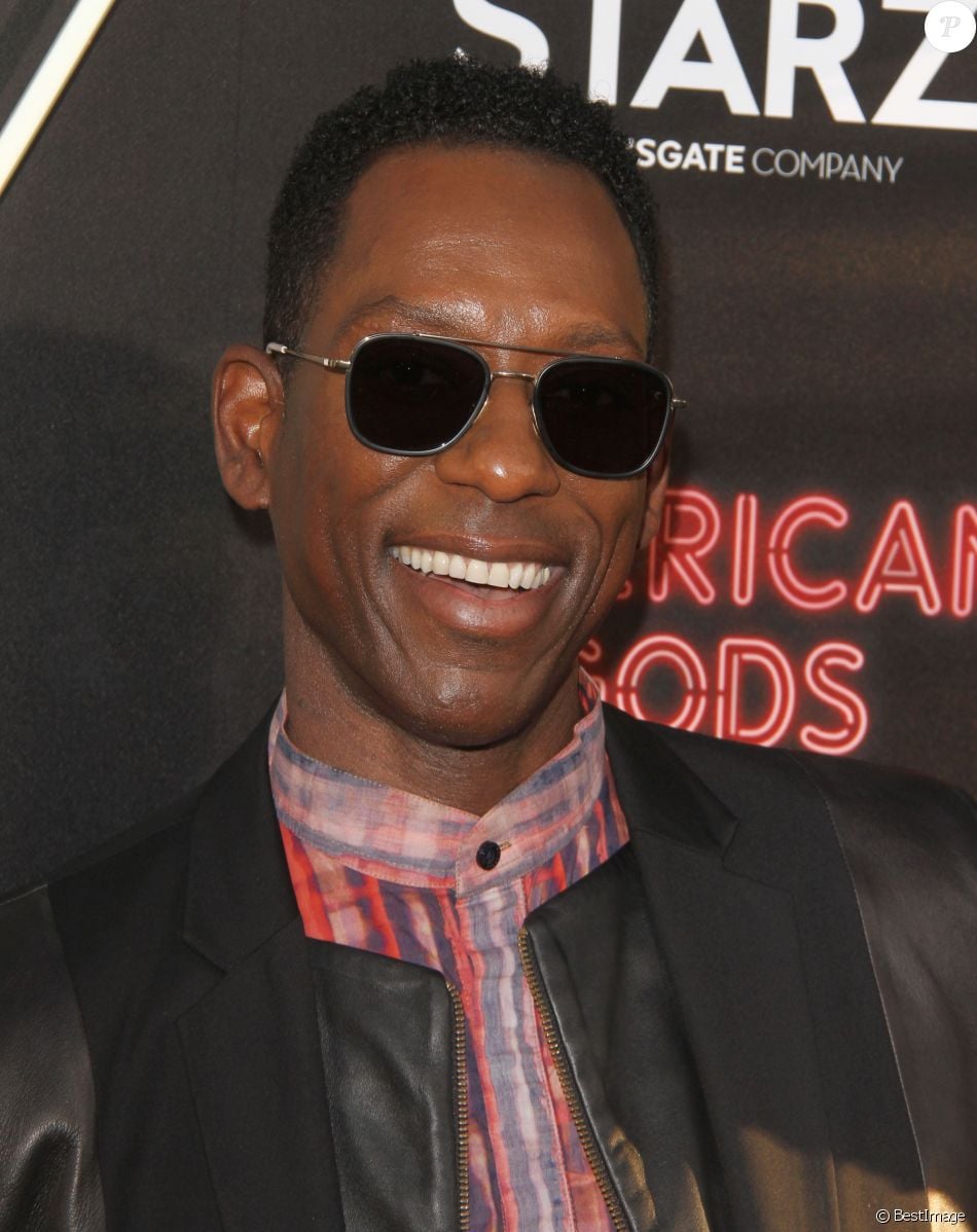 Orlando Jones lors de la première de la série American Gods à Hollywood ...
