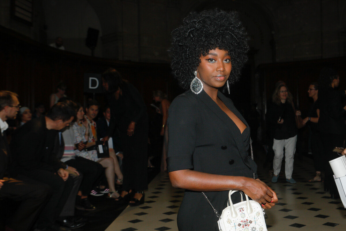 Photo : Inna Modja au défilé de mode Haute-Couture automne-hiver 2019/ ...