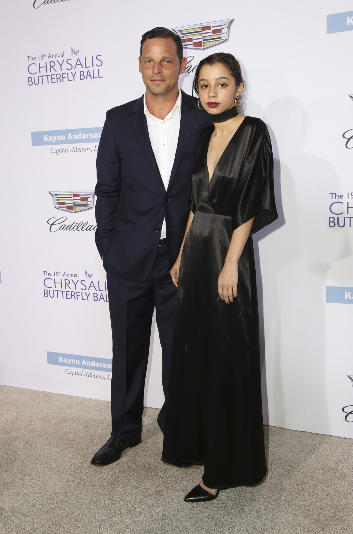 Photo : Justin Chambers et sa fille Kaila arrivent au 15ème "Chrysalis ...