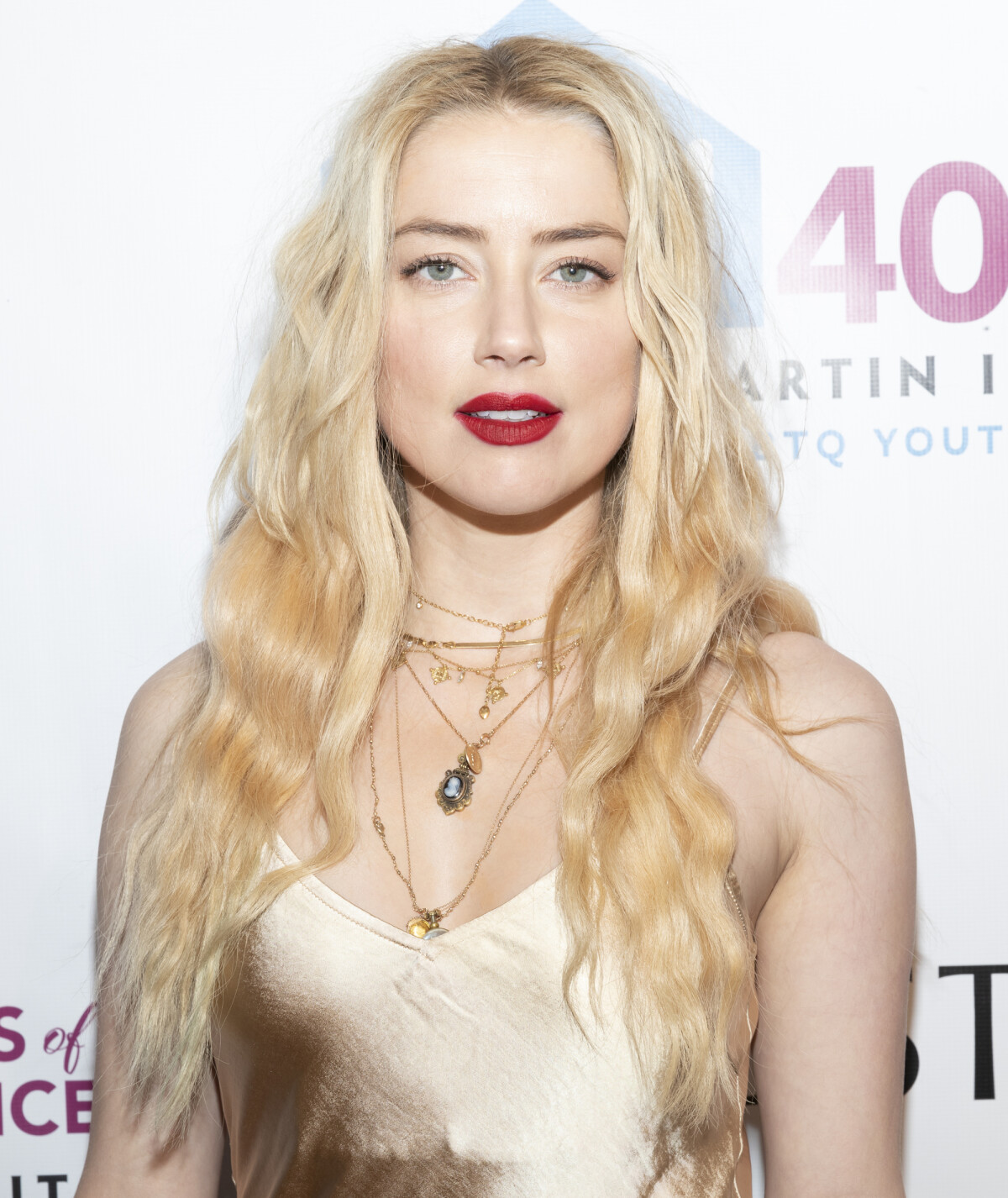 Photo : Amber Heard au photocall des Emery Awards 2019 à New York le 6 ...