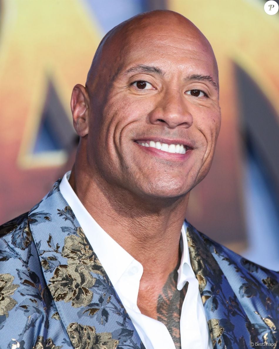 Dwayne Johnson The Rock - People à la première de 'Jumanji: The Next ...