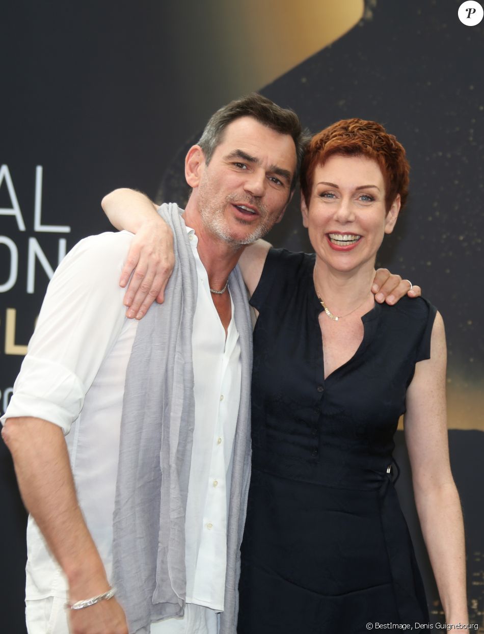 Jérôme Bertin et Marie Réache - Photocall de la série 'Plus belle la ...