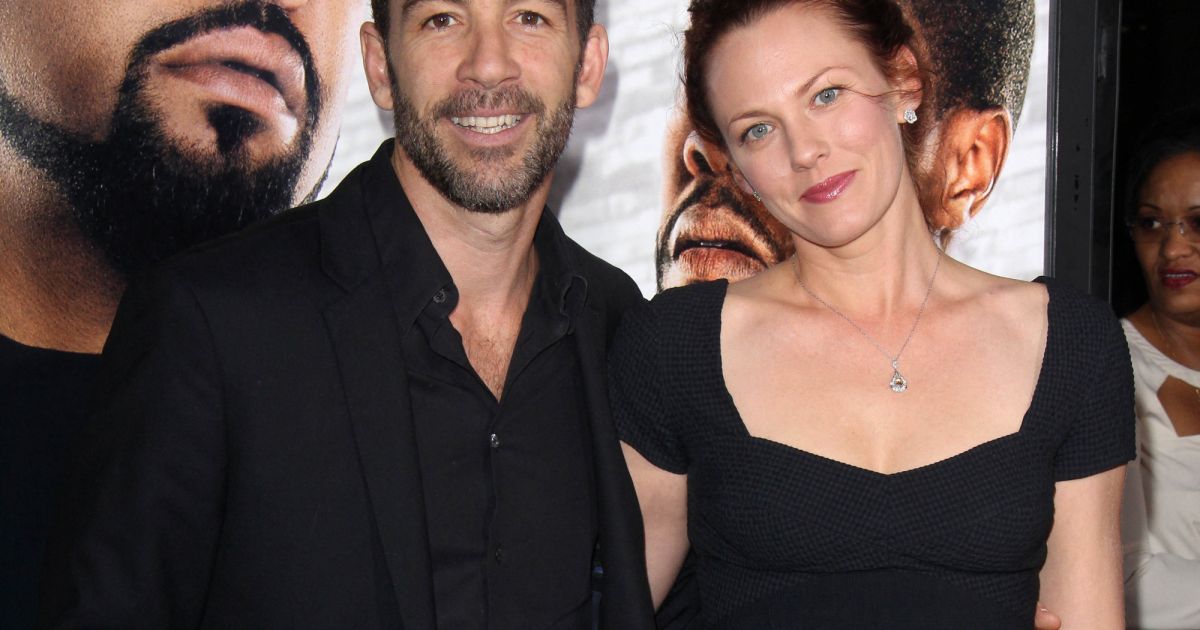 Bryan Callen et sa femme Amanda en janvier 2014 à Los Angeles lors de l ...