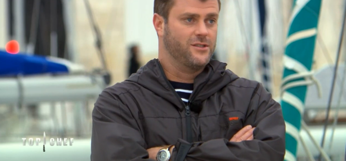 Photo : Christopher Coutanceau lors du deuxième épisode de "Top Chef ...